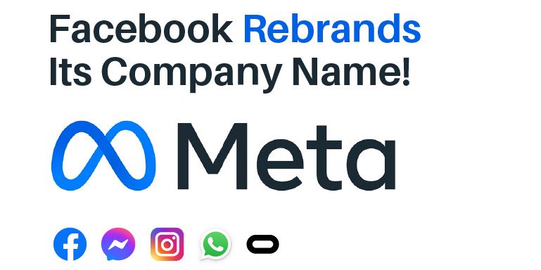 Facebook Rebrands Its Company Name to Meta - CR8 Consultancy