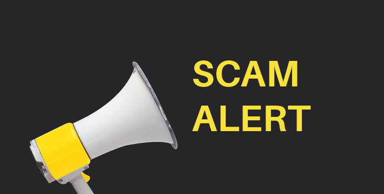 Announcement to the Public SCAM ALERT